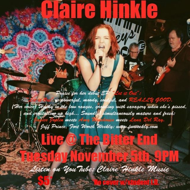 Claire Hinkle Lands a G-G-G-G-Good Gig in New York City - Fort Worth Weekly