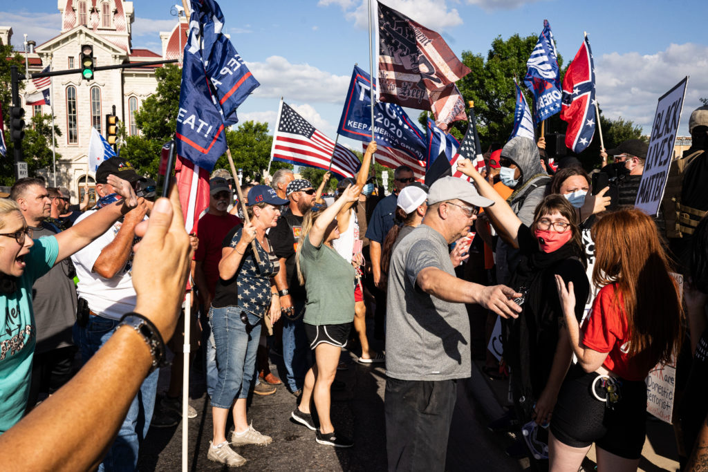 Saturday Protests in Weatherford Marked by Violence - Fort Worth Weekly