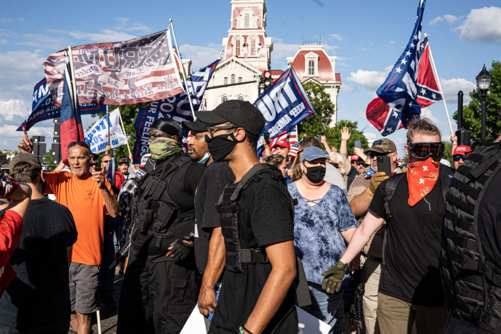 Saturday Protests in Weatherford Marked by Violence - Fort Worth Weekly